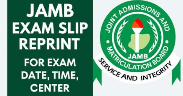 JAMB 2025 Exam Slip Reprint For Exam Date, Time, Center – Exambot